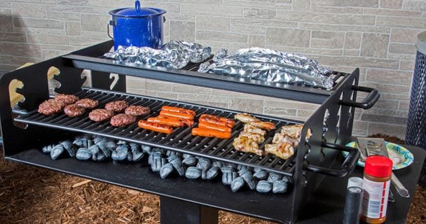 Quality Commercial and Home Use Park Grills Premier Polysteel