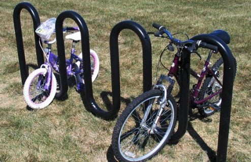 Commercial Bike Racks | Poly-Vinyl Coated | 20 Year Warranty