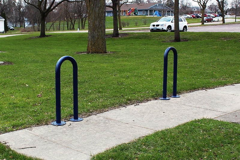 Single Loop Bike Rack | Heavy Duty Commercial Grade | 20 Year Warranty