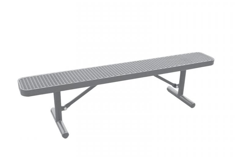 Free Standing Commercial Park Bench | Made in the USA