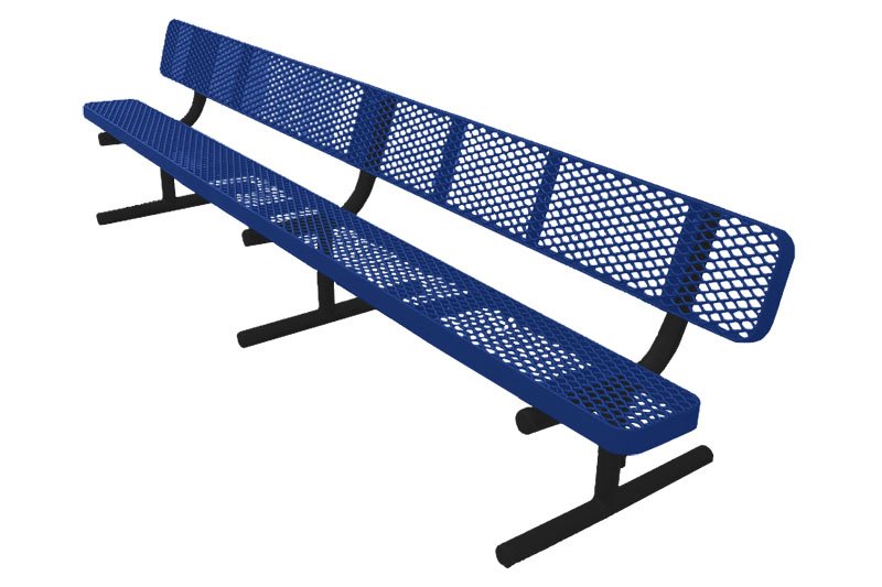 10' Customized Outdoor Bench | Up to 32 Characters | Commercial Quality