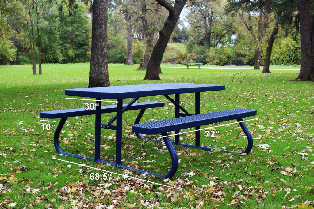 Standard Picnic Table Size: Dimensions & Types in State Parks (2024 ...
